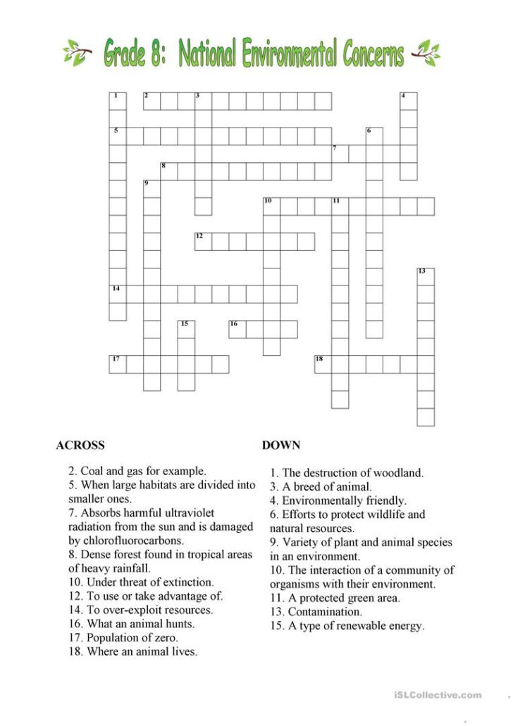 Printable Crosswords Grade 6 Printable Crossword Puzzles | Sally ...