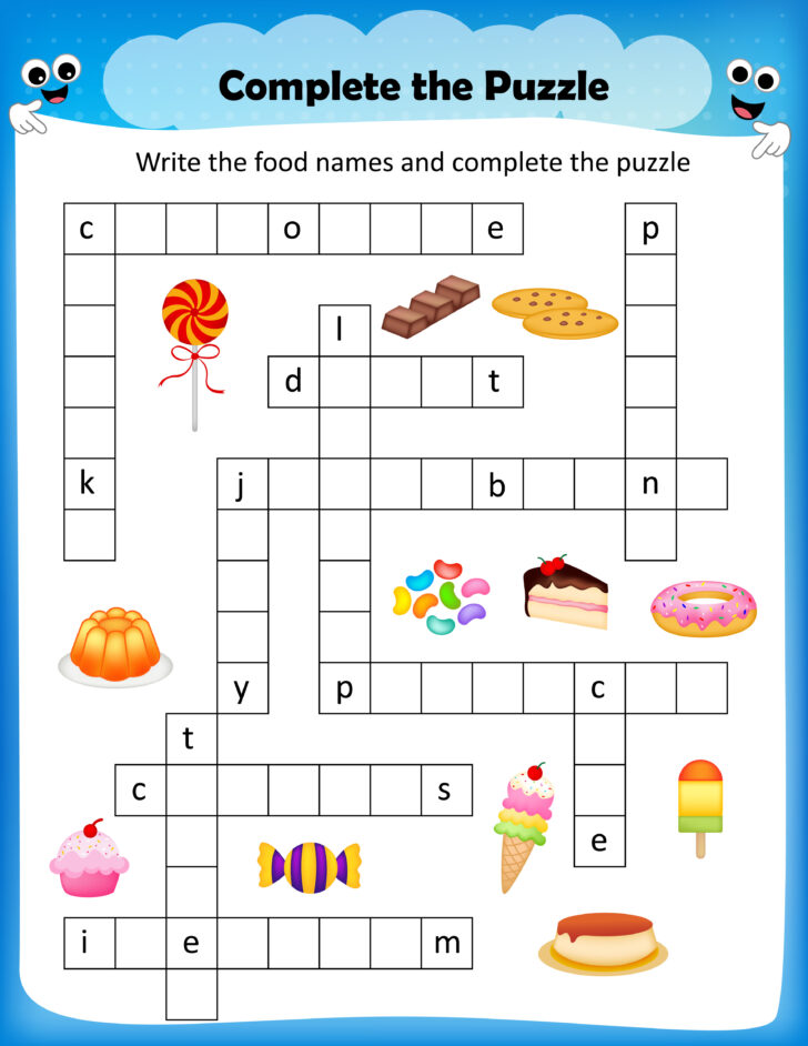Printable Crosswords For 13 Year Olds Sally Crossword Puzzles
